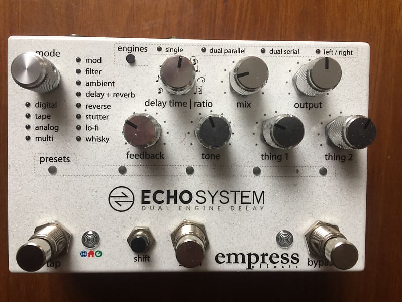 Empress Echosystem Dual Engine Delay | Reverb