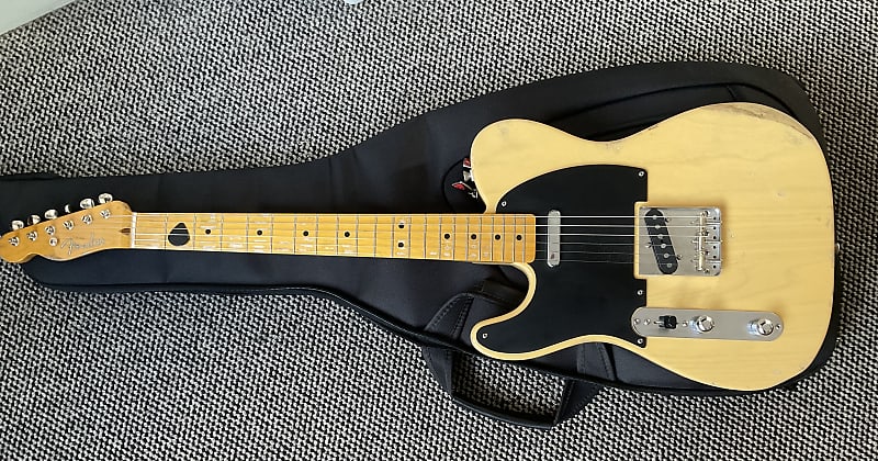 Left Handed Fender Telecaster 50s model FSR 2016 Butterscotch | Reverb