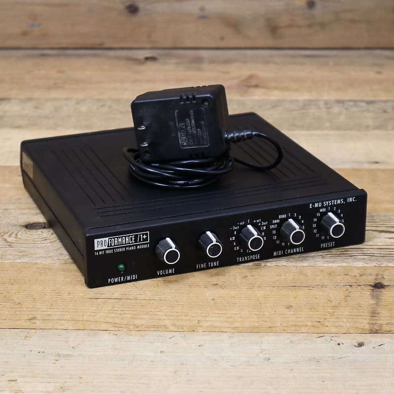E-Mu ProFormance /1 + Piano MIDI Sound Module | Reverb