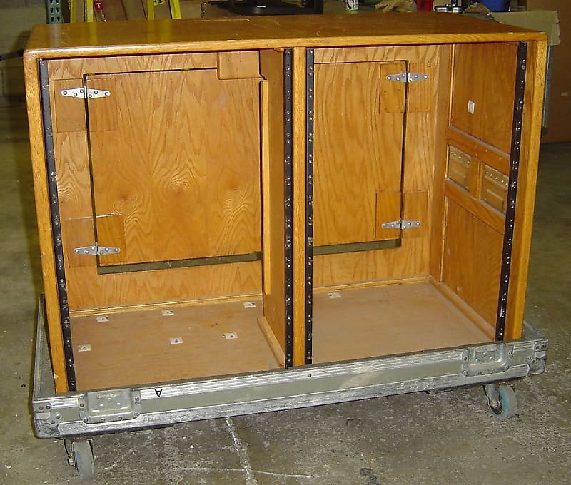 Dual 16 Space Equipment Rack in Hardshell Outer Rack Case | Reverb