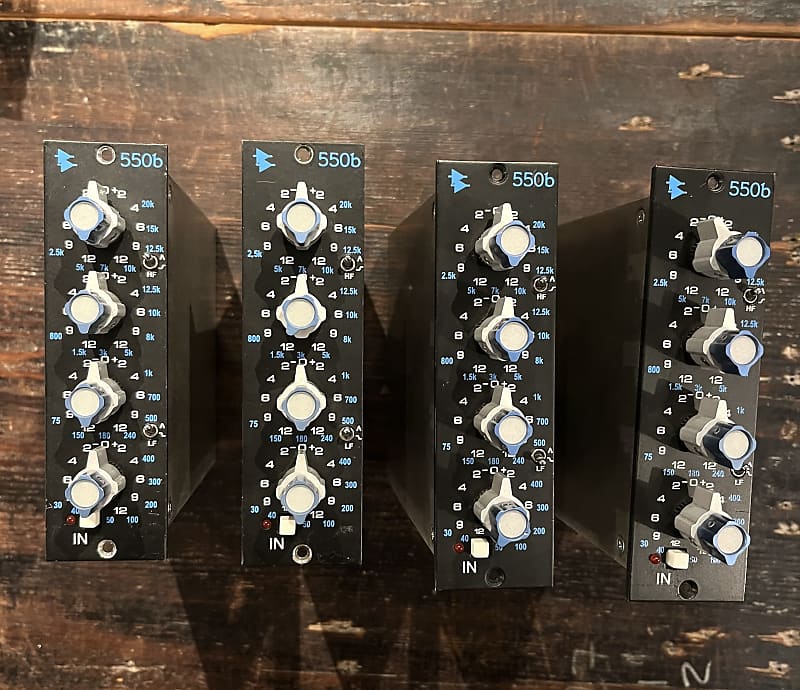API 550B 500 Series 4-Band Equalizer Module 1990 - Present - | Reverb