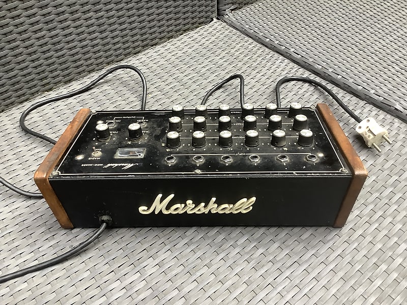 Marshall Mini mixer 6 channels / vintage made in UK 1977 1977 | Reverb
