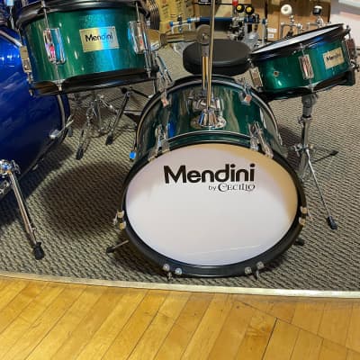 CB Drums 5-Piece Drum Set Shells Kit Green 5pc | Reverb