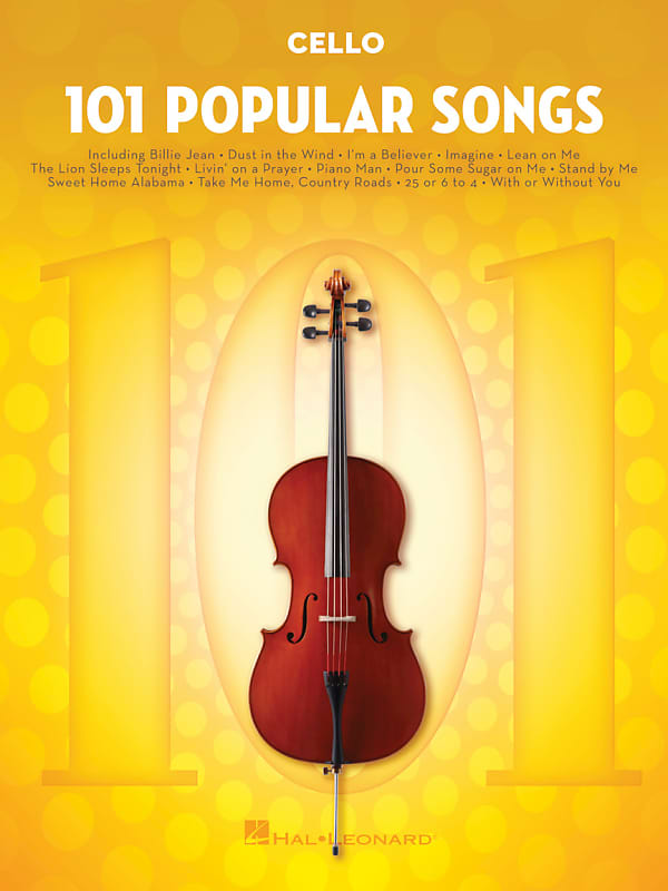 101 Popular Songs - Cello | Reverb
