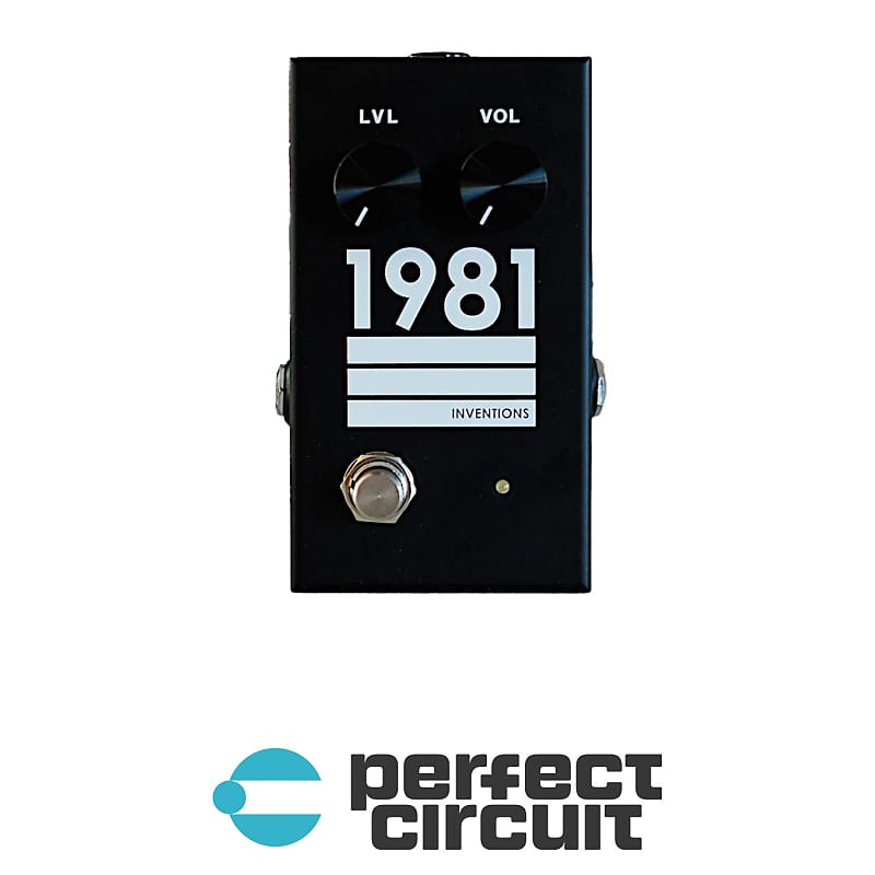 1981 Inventions LVL Boost + Drive Pedal | Reverb Canada