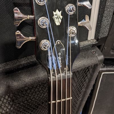 Epiphone EB-35 SG 5-String Bass with Dual Rail Pickups and | Reverb