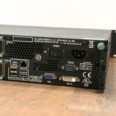 QSC Q-SYS Core 250i Integrated System Processor CG01SVS | Reverb