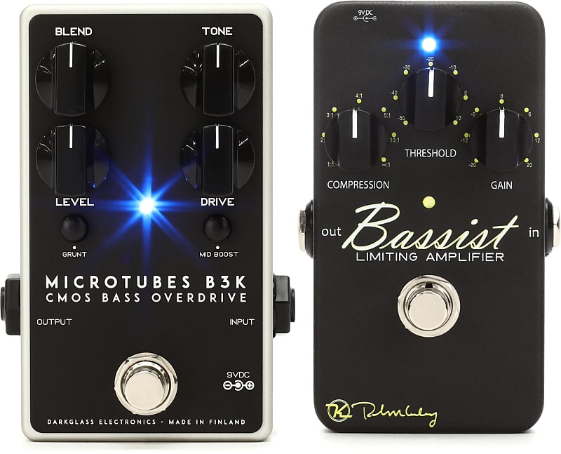 Darkglass Microtubes B3K V2 Bass Preamp Pedal Bundle with | Reverb