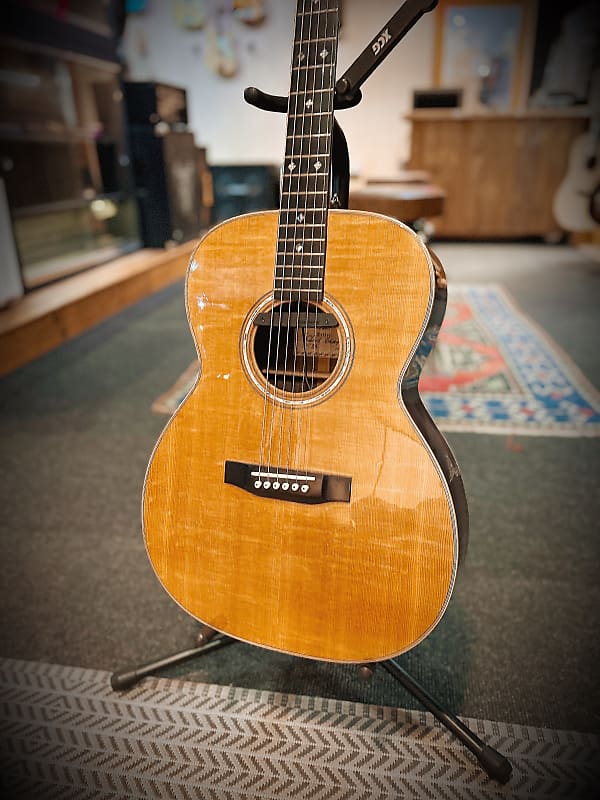 1990 David Oddy OOO 14-Fret Luthier-Made Electro-Acoustic | Reverb UK