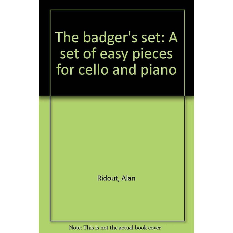 The Badger's Set - Alan Ridout | Reverb UK
