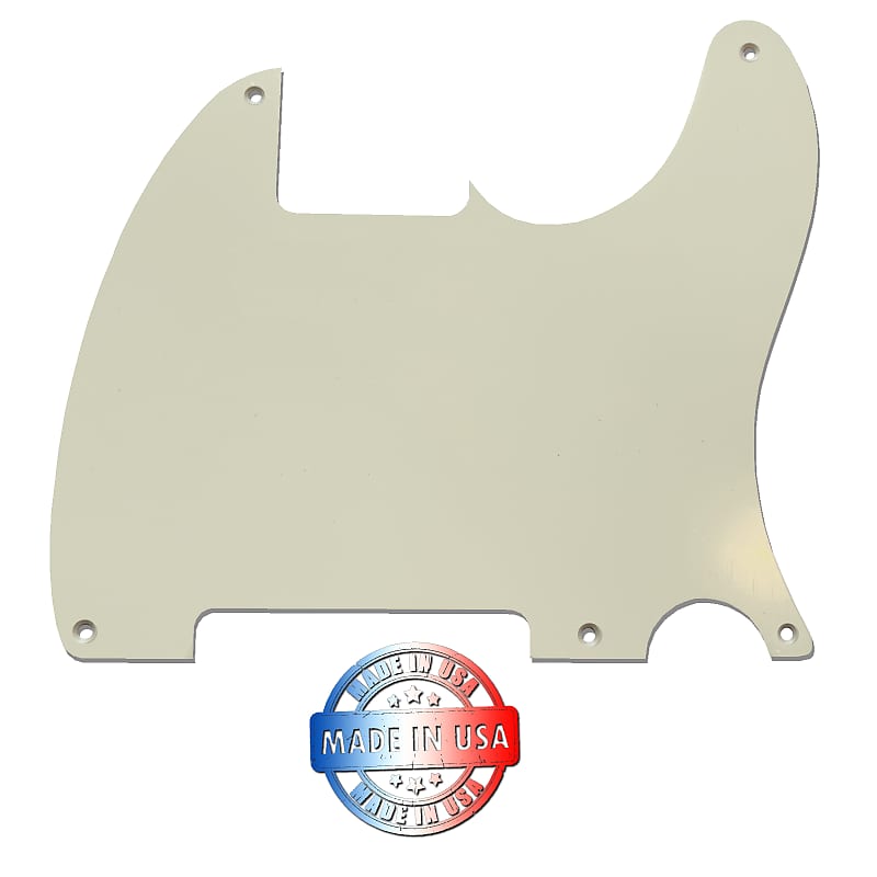 Vintage Style Fender Esquire Pickguard Single Ply Thin | Reverb UK