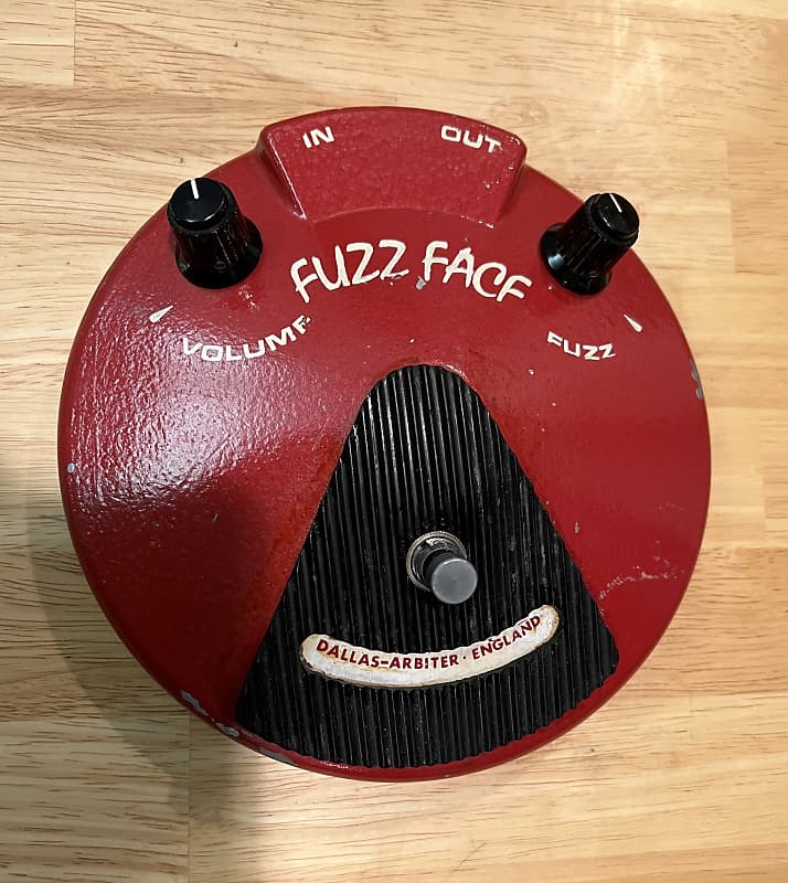 Dallas Arbiter England Fuzz Face 1968 -1969 Red | Reverb