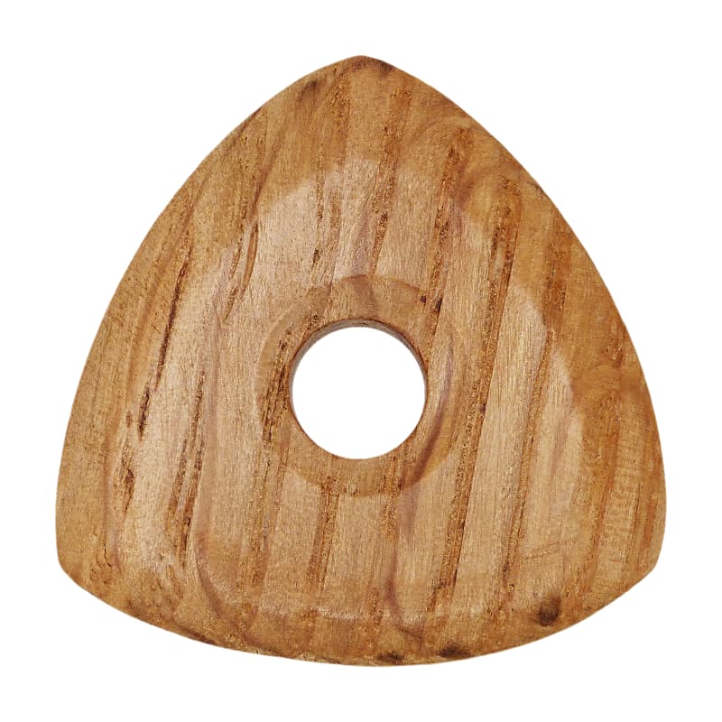 Oak Wood Guitar Or Bass Pick - 4.0 mm Ultra Heavy Gauge - 346 | Reverb