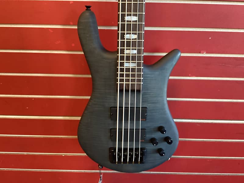 Spector Euro 5 LX Satin Black 5 String Bass Guitar | Reverb