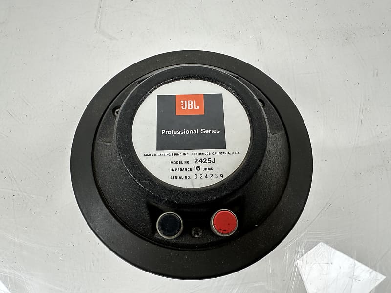 JBL 2425h High Mid range Compression Driver 2425j Black | Reverb