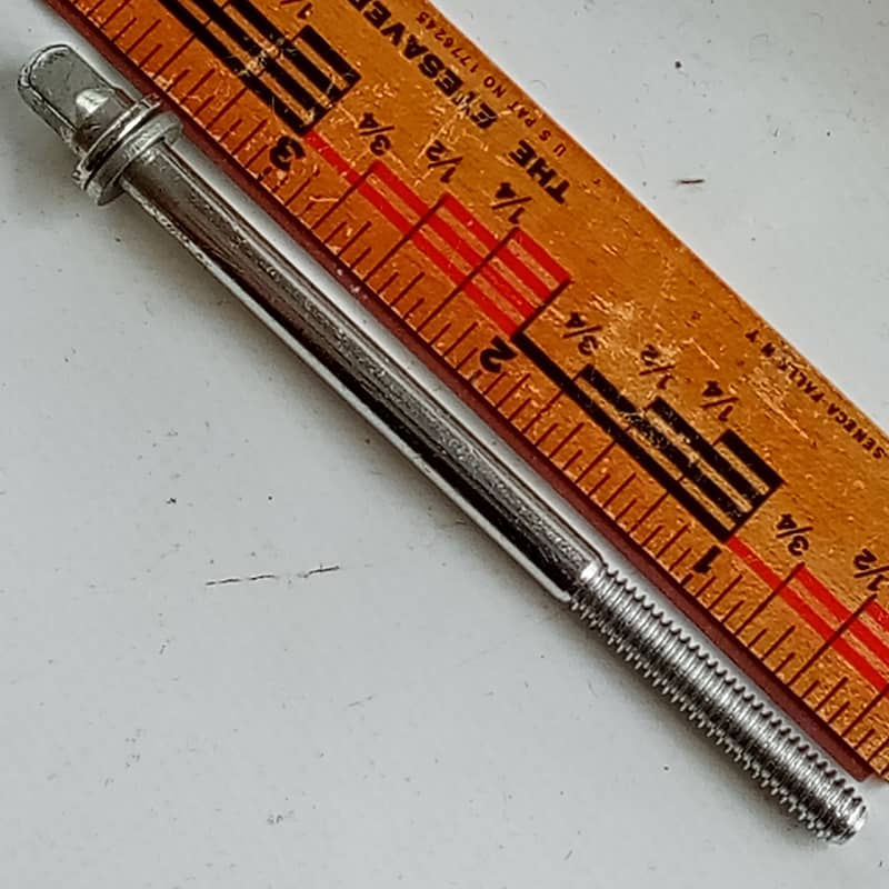 Ludwig 1+ 3 7/16"T-Rod Snare/Floor Tom Drum 12-24 Tension | Reverb