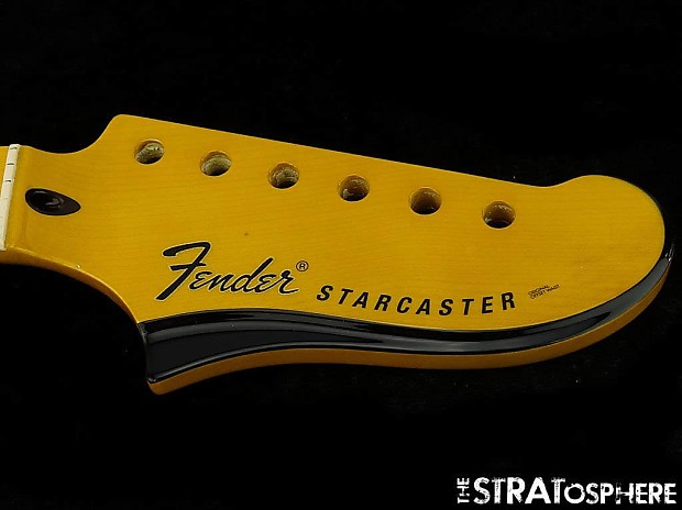 * Fender Modern Player Starcaster NECK Guitar 9.5" Radius | Reverb