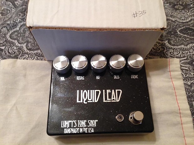 Lumpy's Tone Shop Liquid Lead 5 knob custom pedal - #35 | Reverb