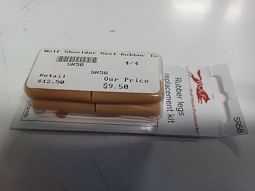 Wolf Shoulder Rest Rubber Legs Replacement Kit | Reverb