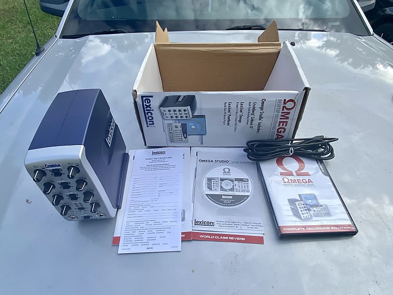 Lexicon Omega USB Audio Interface 2010s Blue | Reverb