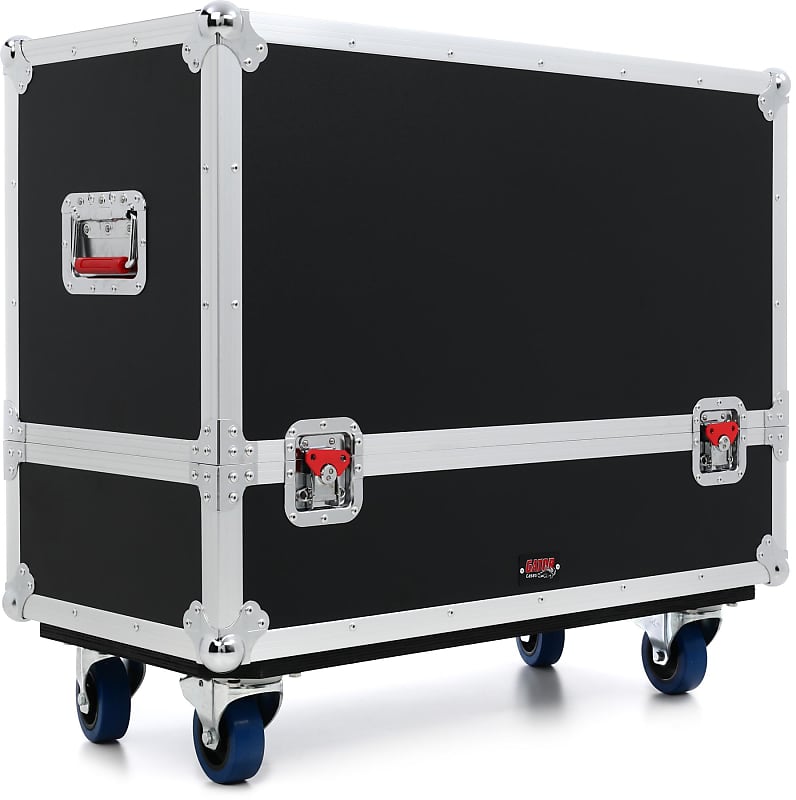 Gator G-TOUR SPKR-2K12 ATA Wood Transporter Case for Two QSC | Reverb