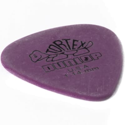 Dunlop 418R114 Tortex Standard 1.14mm Guitar Picks (72-Pack) | Reverb