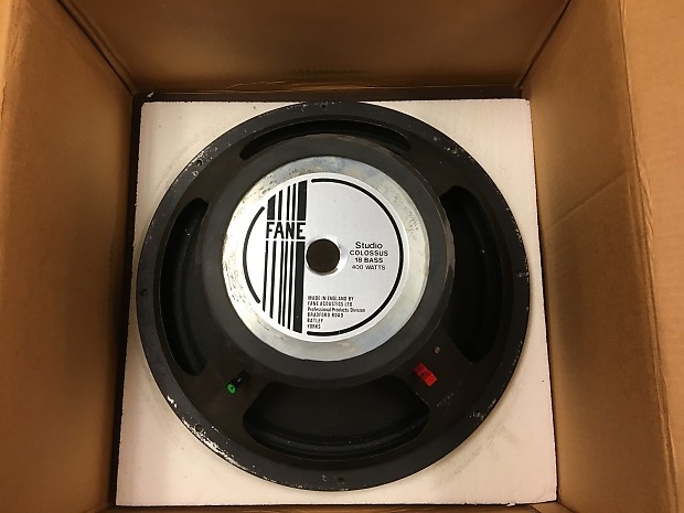 FANE Studio Colossus 18 Bass 1200 Watts Peak Raw Frame | Reverb