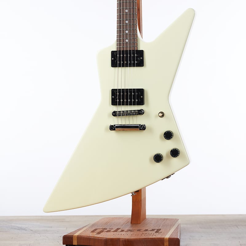 Gibson 80s Explorer, Classic White | Demo | Reverb
