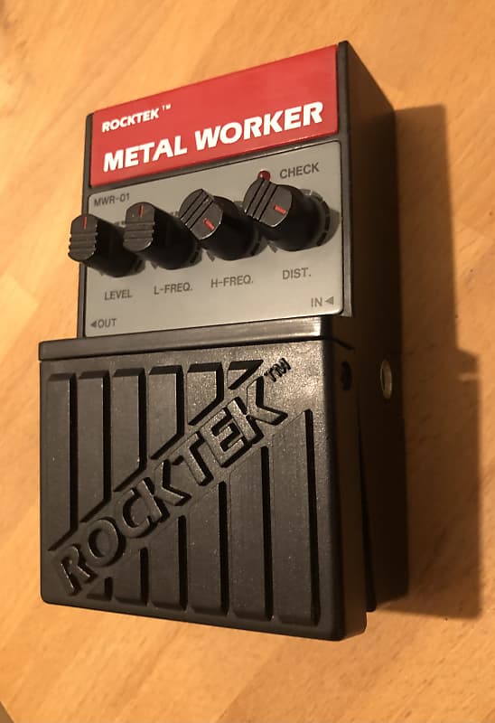 rare Rocktek Metal Worker - rare Heavy Metal Fuzz/Distortion | Reverb