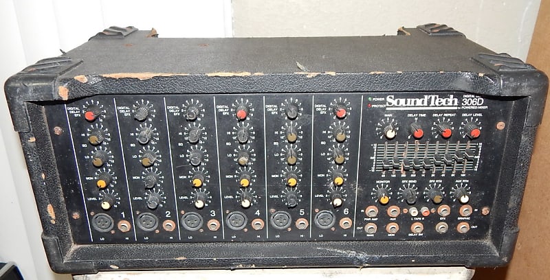 Soundtech 306D powered band pa mixer | Reverb