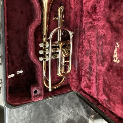 Buescher True Tone 400 Cornet 1940 Brass and Nickel | Reverb