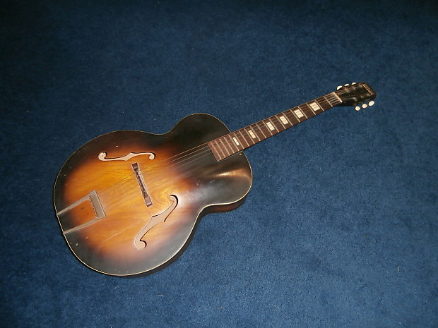 Vintage 1958 Harmony Master Archtop Acoustic Guitar Project! | Reverb