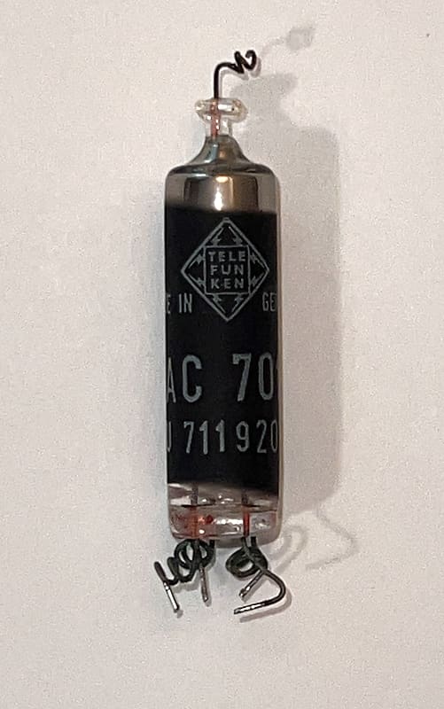 Telefunken AC701 Microphone Tube Red Dot | Reverb