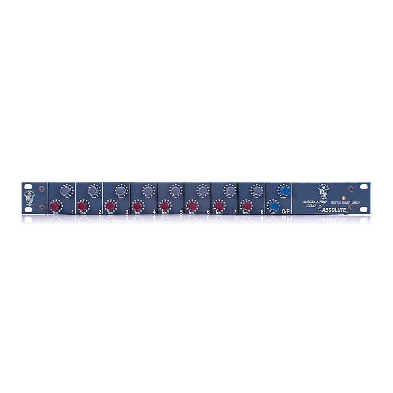 Aurora Audio GT8x2 Absolute 8 Channel 2 Bus Sub Mixer | Reverb