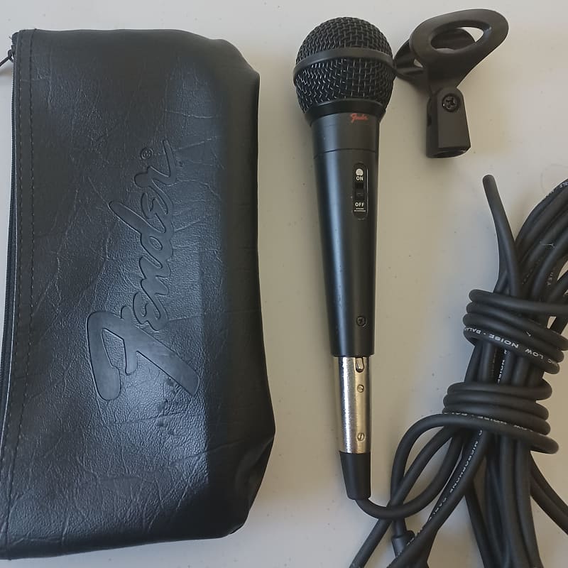 Funky Fender P-51 Mic Package Black | Reverb