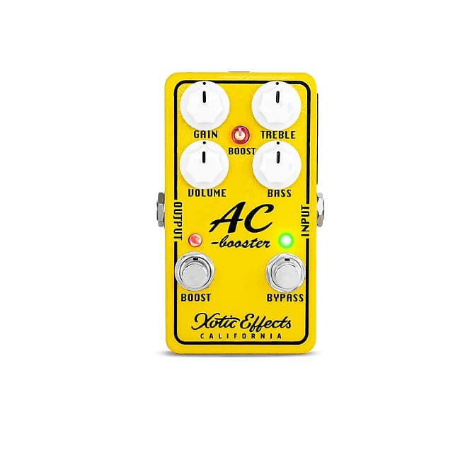Xotic AC Booster V2 Effects Pedal | Reverb