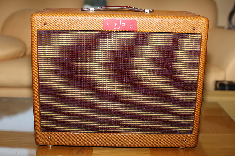 Lazy J Extension Cabinet Tweed Loaded with a Celestion | Reverb UK