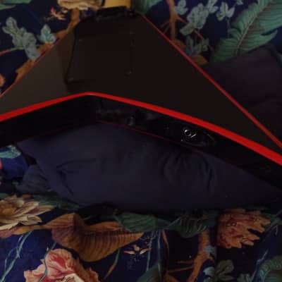 Jackson Special Edition JS32RM Rhoads V Black w/Red | Reverb