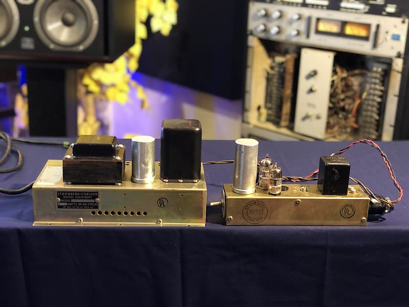 Rare 1950's Stromberg-Carlson AV-53 Tube PreAmp w/PA7 Power | Reverb