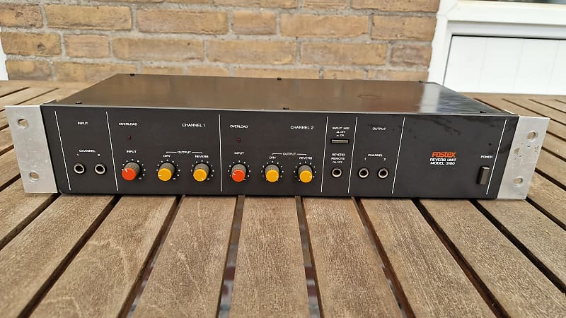 Fostex Model 3180 Reverb unit 1980's | Reverb