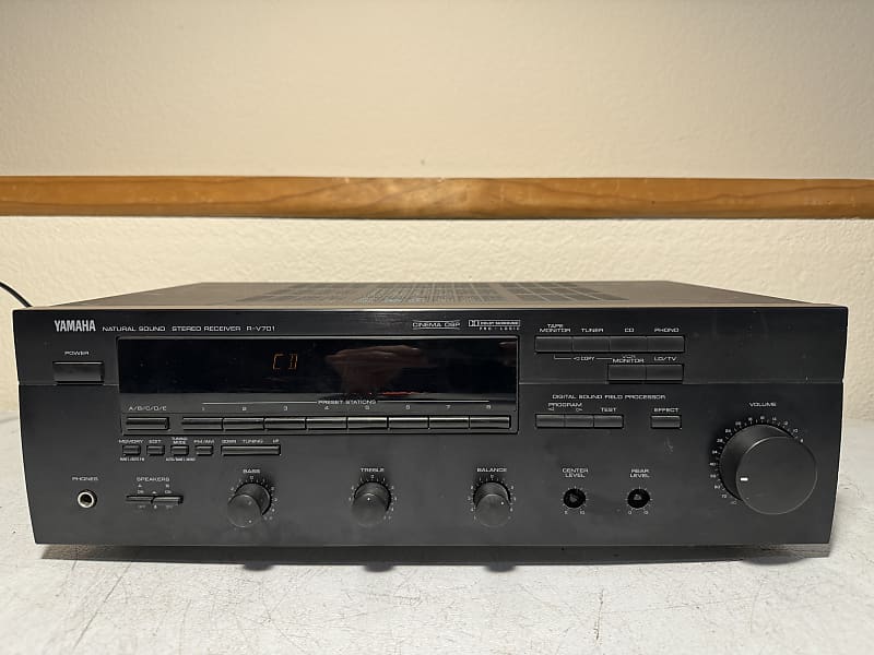 Yamaha R-V701 Receiver HiFi Stereo 5 Channel Phono Home Audio | Reverb