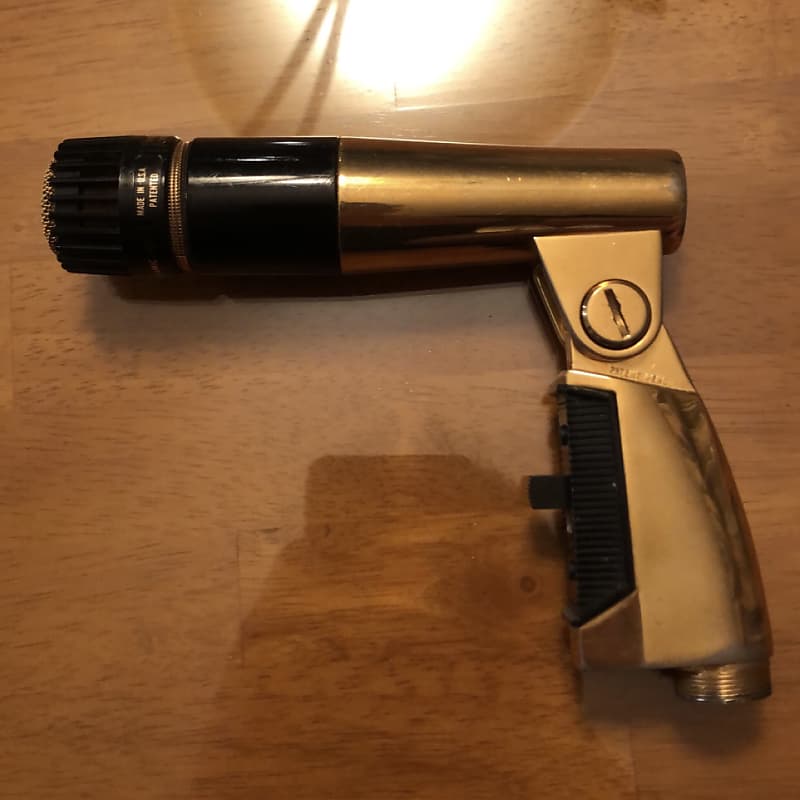 Shure 545SG Unidyne III Mic Made in USA Gold 1970’s Rare | Reverb