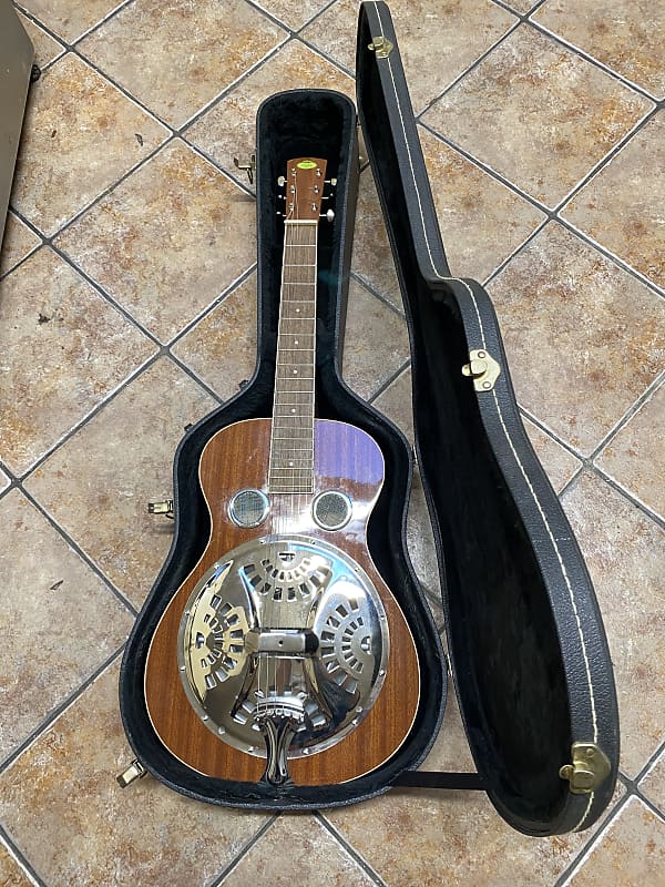 REGAL DOBRO SLIDE ACOUSTIC GUITAR | Reverb