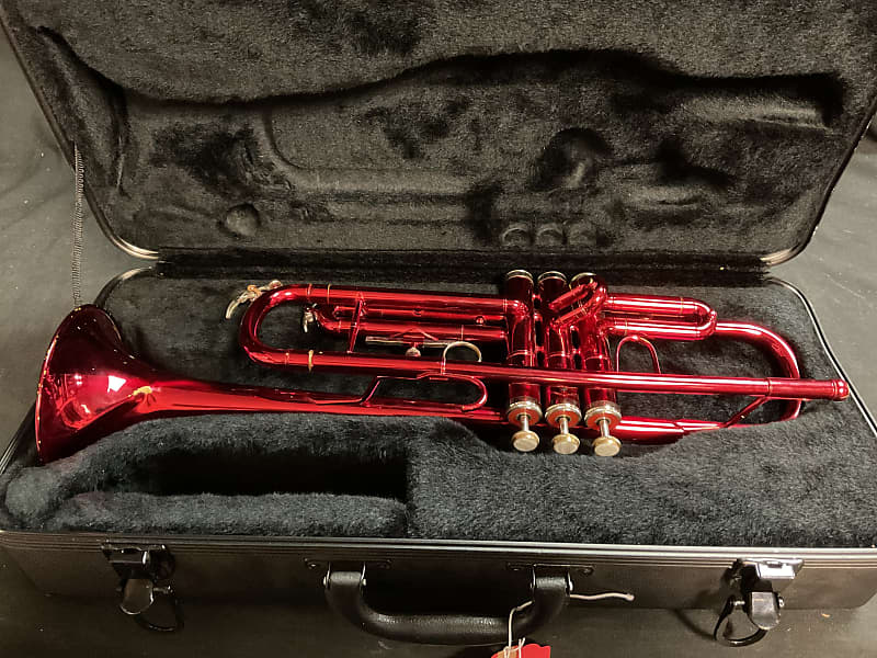 Helmke Trumpet serial 8451 - Red Lacquer | Reverb