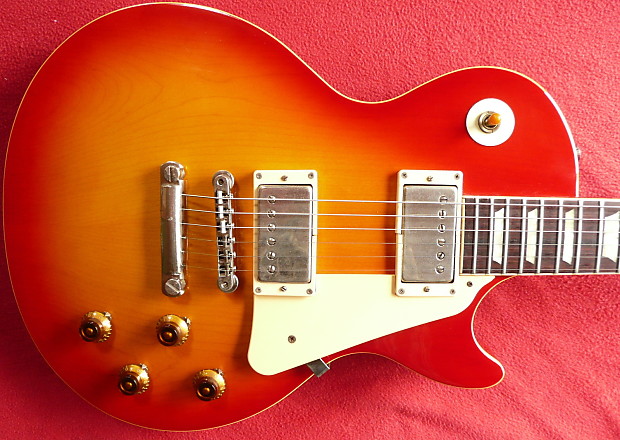 Burny RLG 60 Super Grade 1982-84 Cherry Sunburst | Reverb