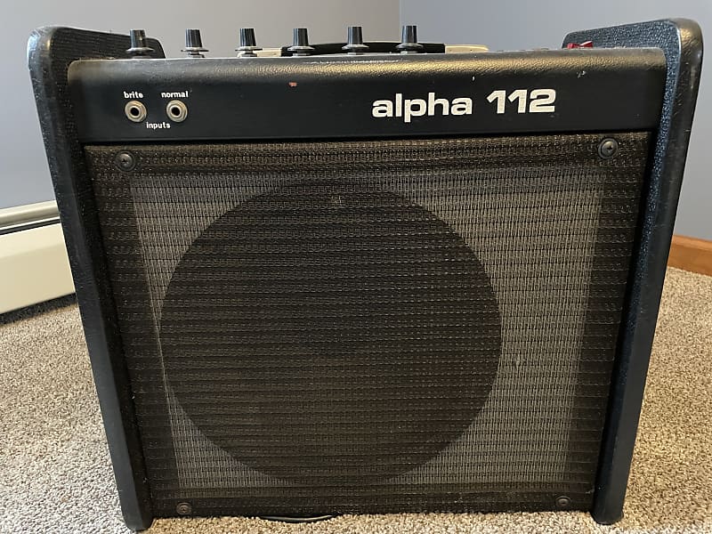 Sunn Alpha 112 1980s - Black | Reverb