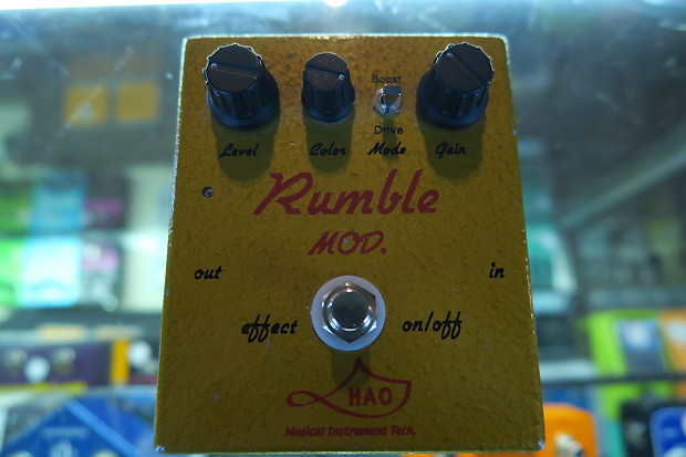 Hao Rumble MOD Gold | Reverb