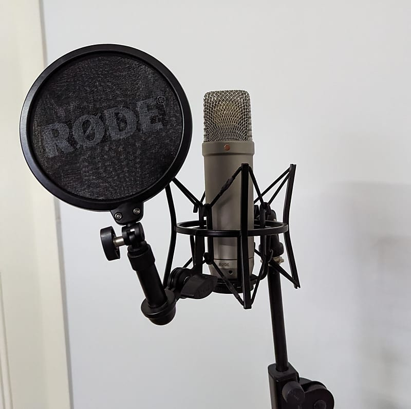 RODE NT1-A Anniversary Studio Mic Pack 2010s - Silver | Reverb UK