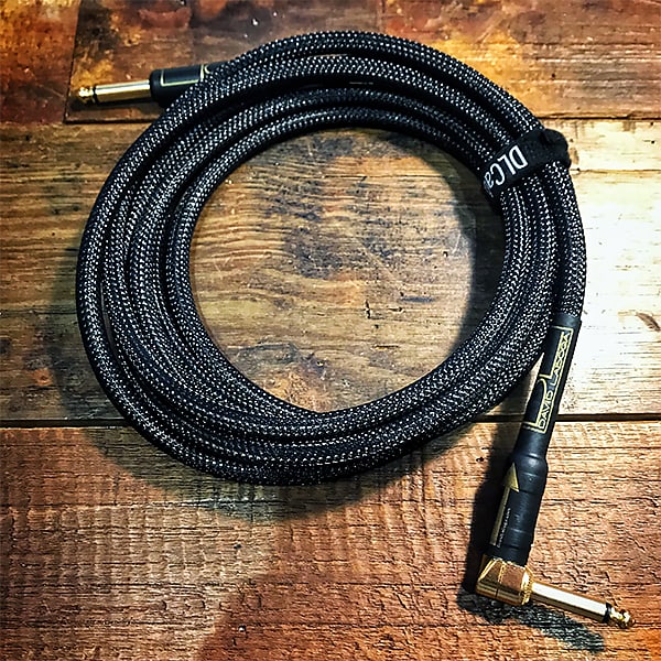 David Laboga [DL Cables] Perfection Gold in Black (10ft) | Reverb UK