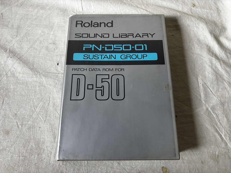 Roland PN-D50-01 PATCH DATA ROM for D-50, D-550 w/ box | Reverb